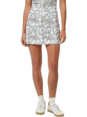 Travis Mathew Moveknit Game Set Match Skort - Slate Multi