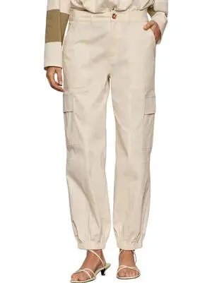 Sanctuary Vista Cargo Pants - Collagen White