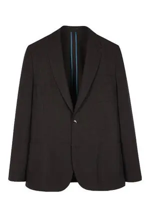 Paul Smith Unlined Patch Pocket Blazer - Brown