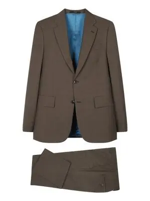 Paul Smith The Brierley Puppytooth Wool Suit - Brown