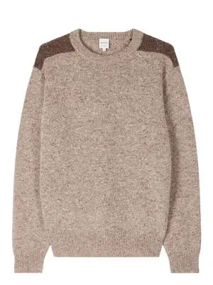 Paul Smith Wool-mohair Donegal Sweater - Brown