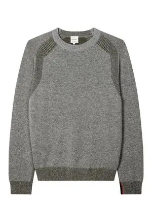 Paul Smith Lambswool Crew Neck Sweater - Grey