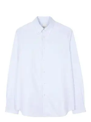 Paul Smith Classic-fit Pale Oxford Cotton Button-down Shirt - Blue