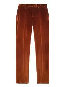Paul Smith Slim-fit Velvet Trousers - Brown