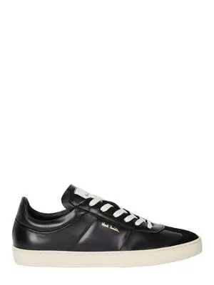 Paul Smith Leather Foley Trainers - Black