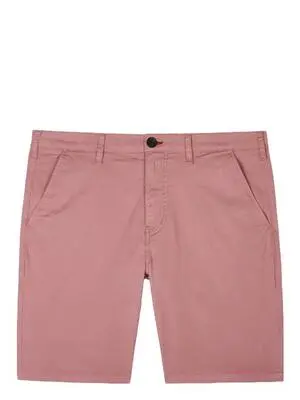 Paul Smith Organic Cotton-stretch Shorts - Purple