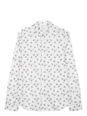 Paul Smith Drinks Print' Tailored-fit Shirt - White