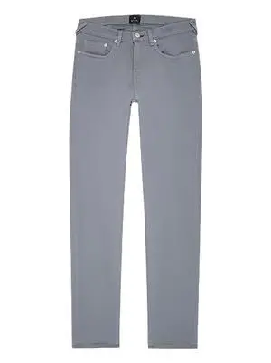 Paul Smith Tapered-fit Organic Cotton-stretch Jeans - Grey