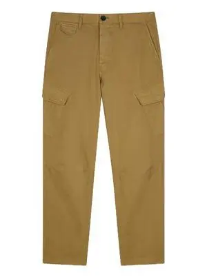 Paul Smith Light Broad Stripe Zebra Cargo Trousers - Brown