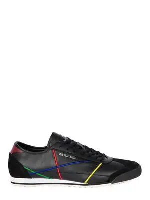 Paul Smith Mestre Embroidered Trainers - Black