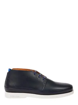 Paul Smith Leather Chukka Boots - Blue