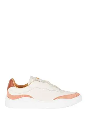 Paul Smith Leather 'vivian' Trainers - Orange