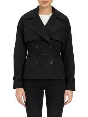 TWINSET Belted Jacket - Black