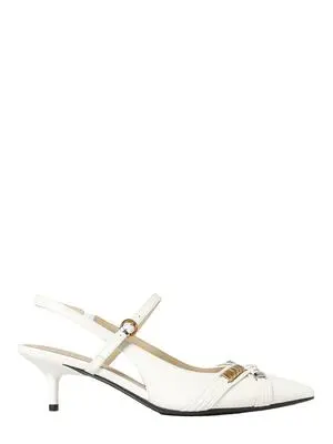 Pinko Slingback Pumps - White