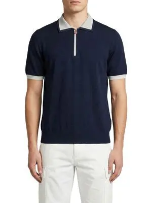 Kiton Polo Shirt - Blue