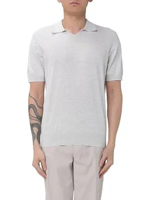 Brunello Cucinelli Polo Shirt Men Grey