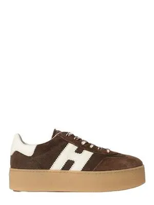 Hogan Low Top Sneakers - Brown