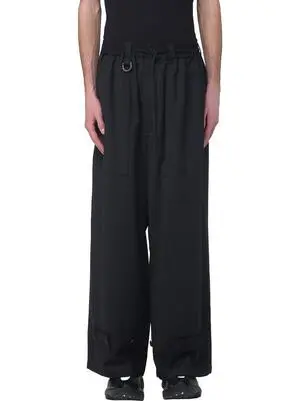Y3 Wide Leg Trousers - Black
