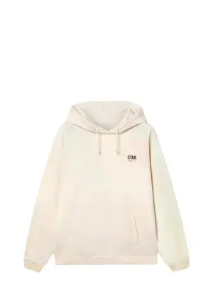 GOLDEN GOOSE Logo-print Hoodie - Neutrals