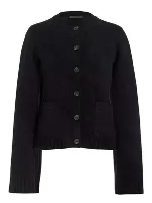 Jenni Kayne Crew-neck Cardigan - Black