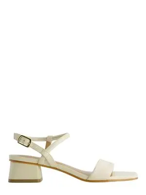 Bernardo Josei Square-toe Sandals - Neutrals