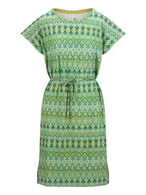 PIP STUDIO Ashanti Patterned Tie-waist Top - Green