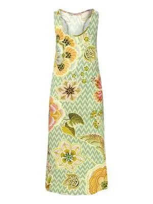 PIP STUDIO Hakuna Floral Print Nightdress - Green