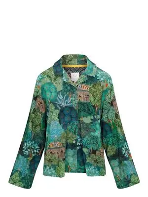 PIP STUDIO Floral-print Blouse - Green