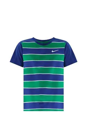Nike Court Slam Dri-fit Adv Tennis Top - Blue
