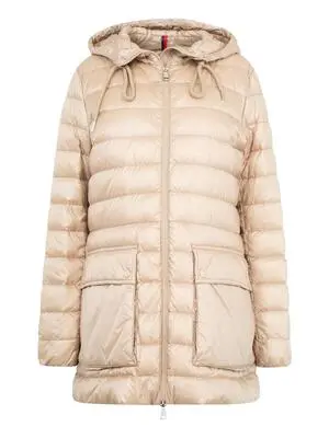 Moncler Jasmin Short Parka - Cream
