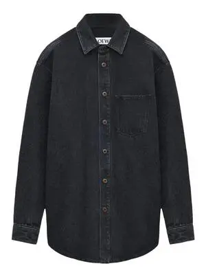 Loewe Anagram Overshirt - Black