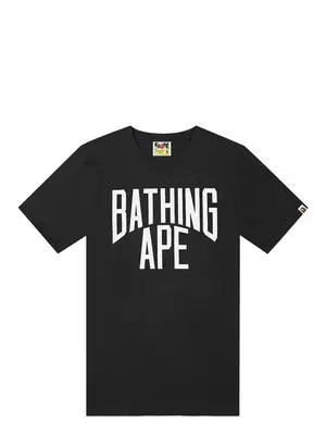 A BATHING APE Bicolor Nyc Logo Tee - Black