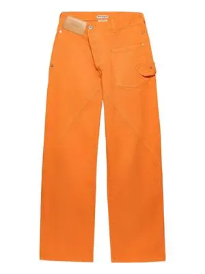 JW Anderson Twisted Workwear Jeans - Orange