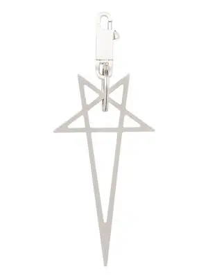 Rick Owens Big Pentagram Palladium - Silver