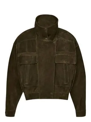 Saint Laurent Blouson Boxy 'militaire - Green