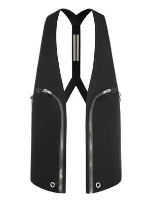 Rick Owens Bauhaus Vest - Black