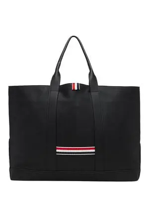 Thom Browne Medium Tool Tote Bag - Black