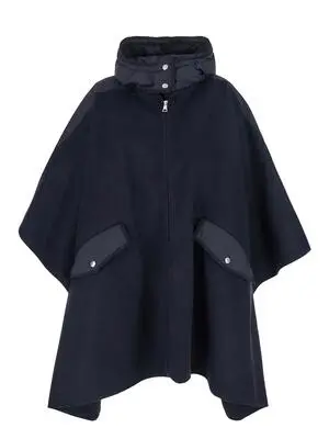 Moncler Cape - Blue