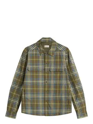 Moncler Plaid Button Down Shirt - Green