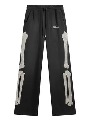 Amiri Bones Oversized Sweatpant - Black