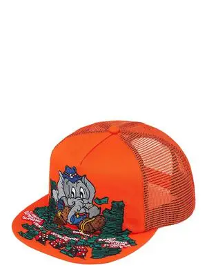 Supreme Elephant Mesh Back 5-panel - Orange