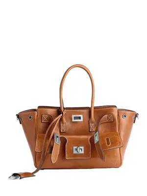 Balenciaga Bel Air Carry All Mini - Tan