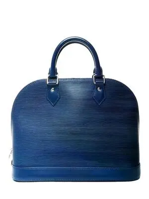 LOUIS VUITTON 2014 Alma Pm Tote Bag - Blue