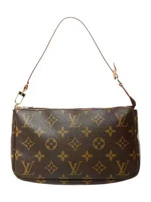 LOUIS VUITTON 2010 Monogram Pochette - Brown