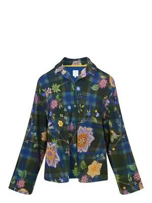 PIP STUDIO Floral Long-sleeve Shirt - Green