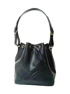 LOUIS VUITTON 2001 Petit Noé Shoulder Bag - Black