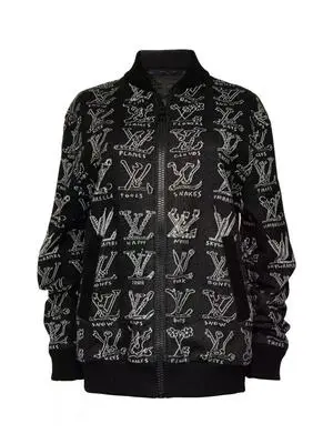 LOUIS VUITTON 2021 Zip-up Sweatshirt - Black