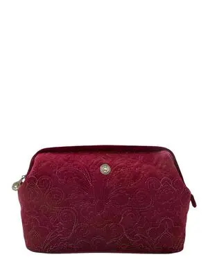 PIP STUDIO Quilted Embellishment Make-up Bag - Red