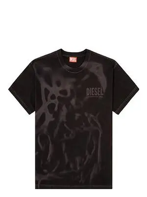 DIESEL T-norm-v7 Laser-print Cotton-jersey T-shirt Xxl - 9xx