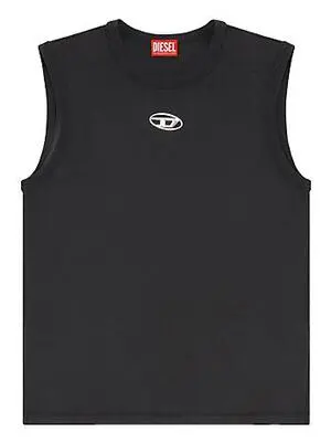 DIESEL T-bisco-od Sleeveless Cotton-jersey Top - 900